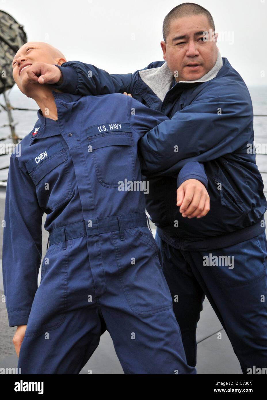 US Navy Chief Stock Photo - Alamy