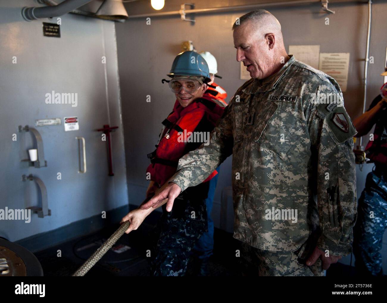 US Navy Command Stock Photo - Alamy