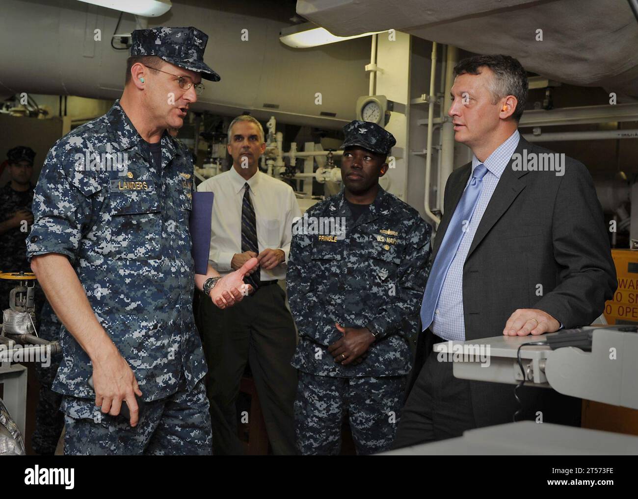 US Navy Deputy Assistant Secretary of the Navy for Energy Thomas Hicks ...