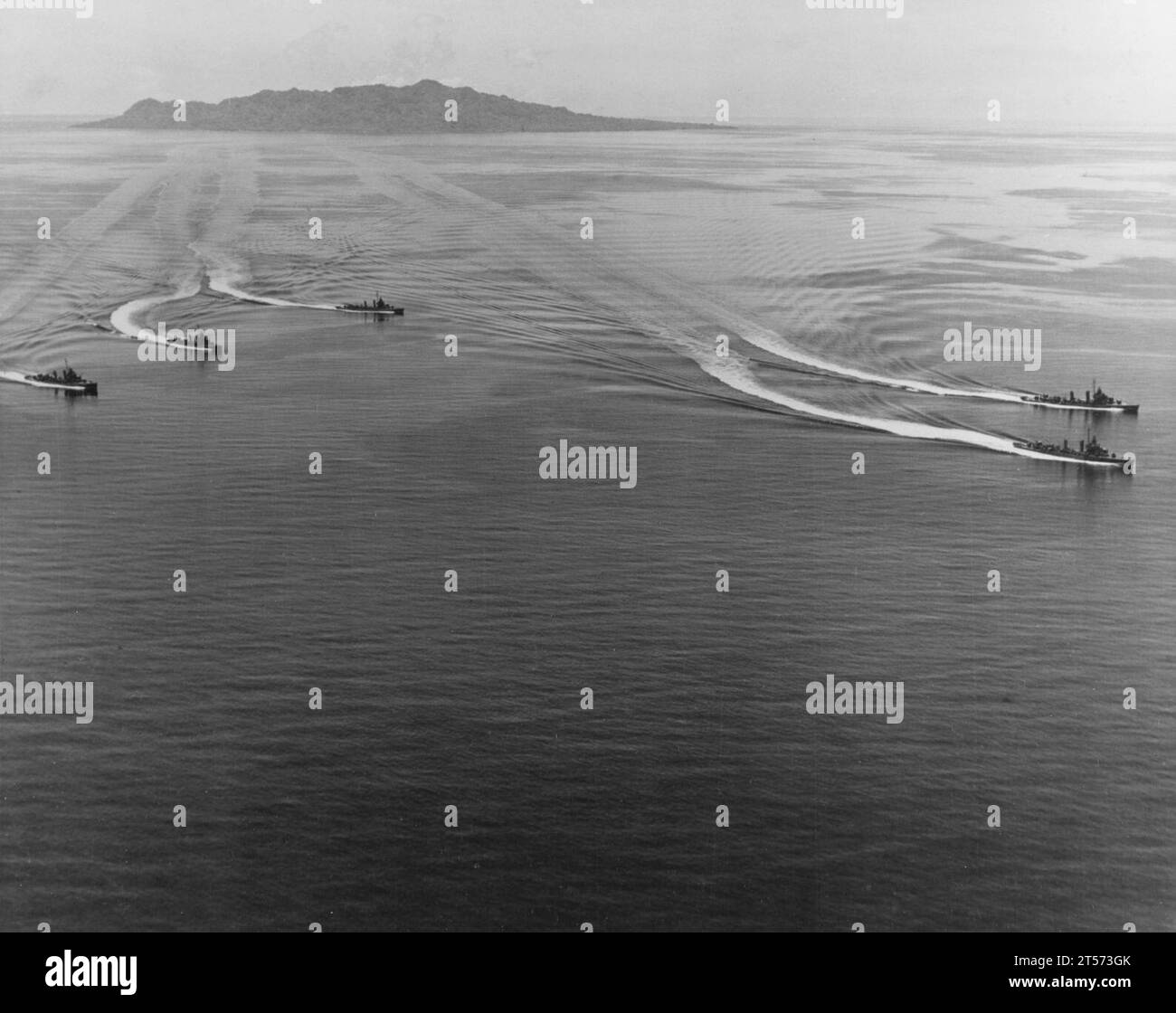 US Navy Destroyer Squadron 12 in Ironbottom Sound in early 1944.jpg ...