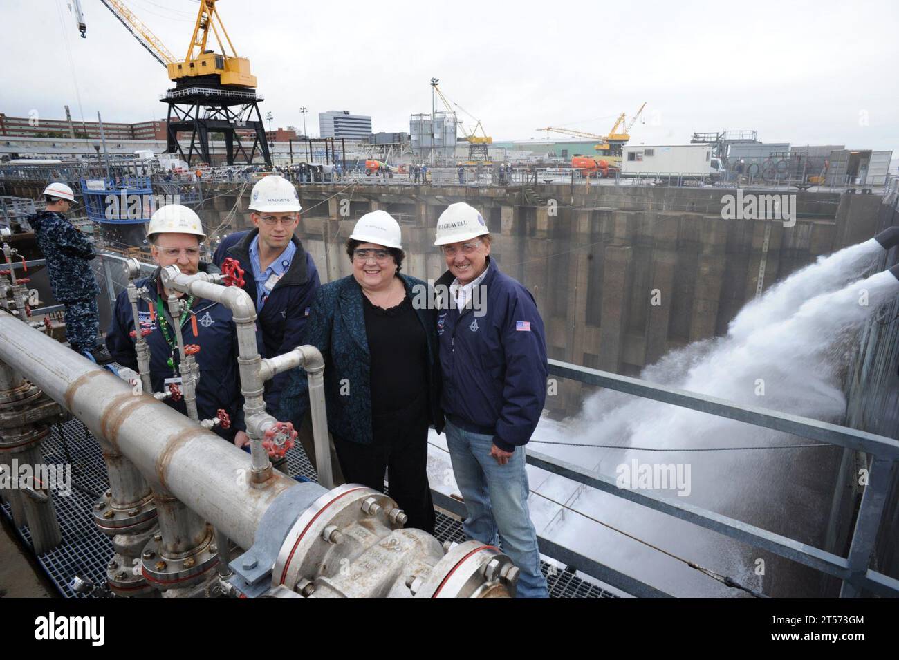 US Navy Deputy Assistant Secretary of the Navy for Ships Allison ...