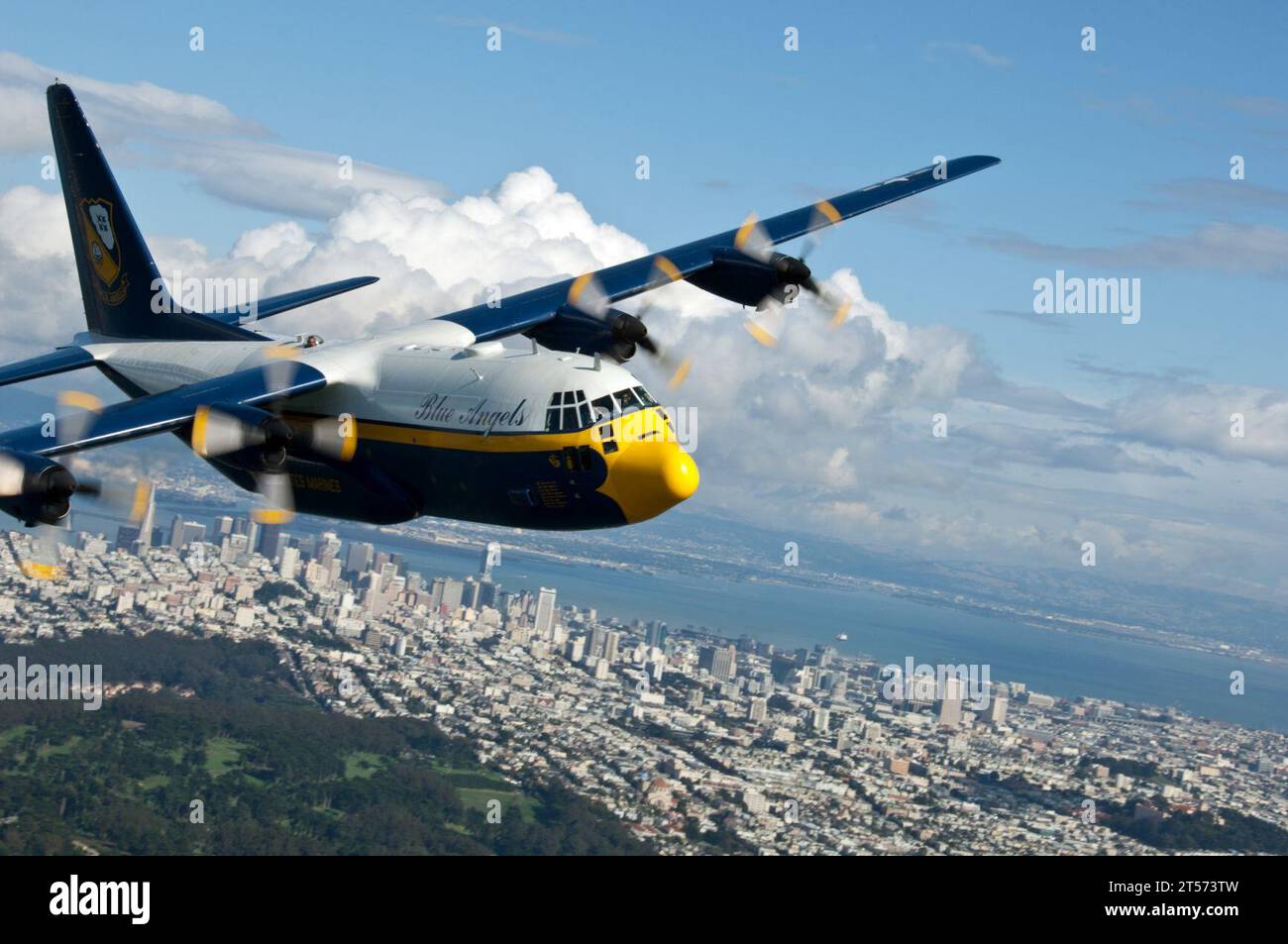 US Navy Fat Albert, the C-130 Hercules assigned to the U.S. Navy Flight ...