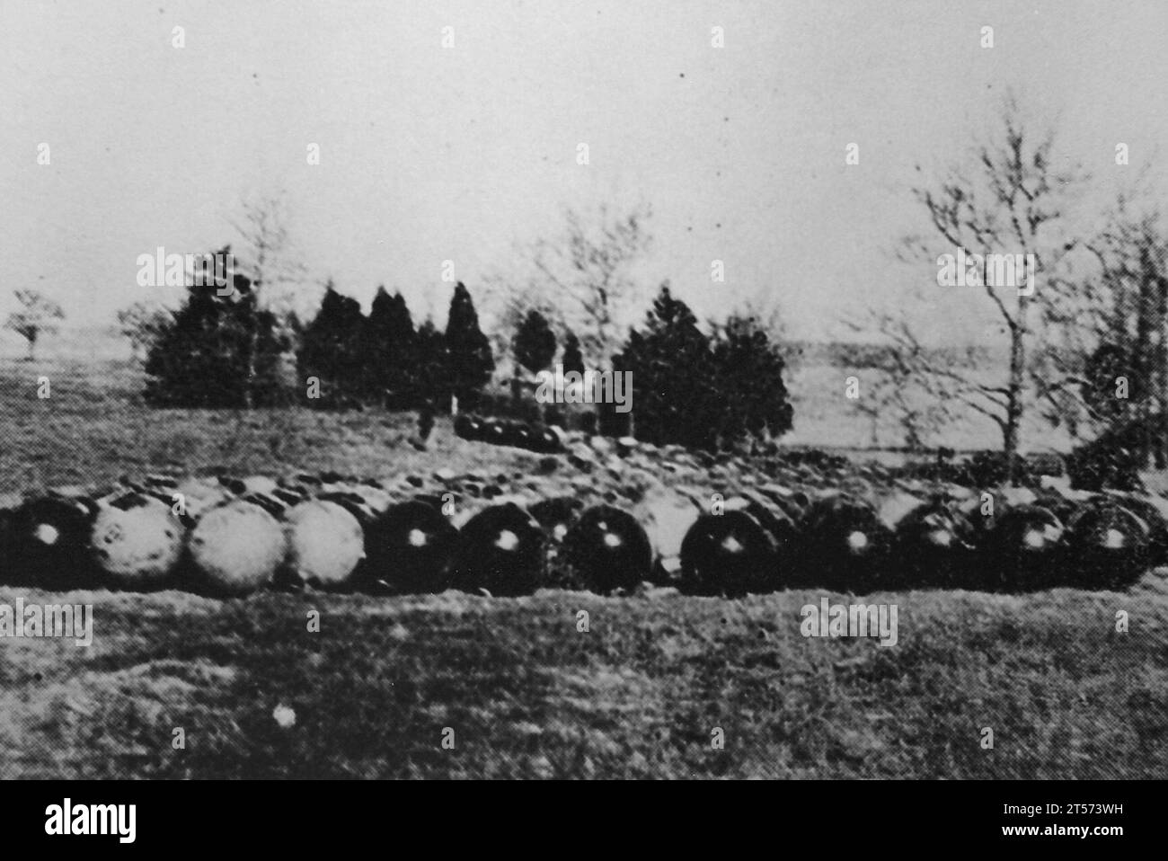 US Navy File of Navy Mine Depot (NMD) Yorktown, circa 1918. After being ...