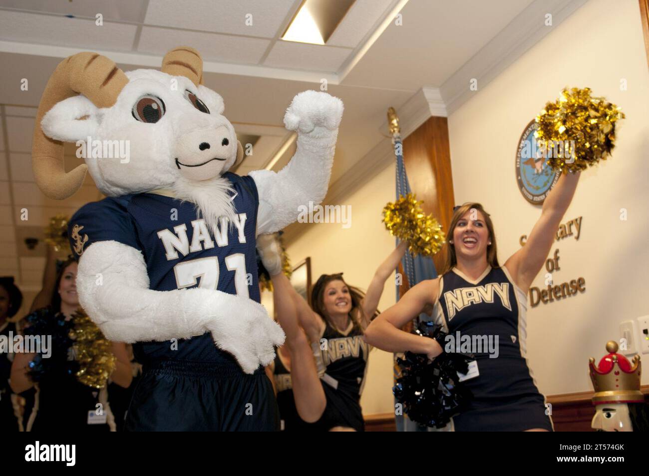 US Navy ill the Goat, the U.S. Naval Academy mascot, and the U.S. Naval ...