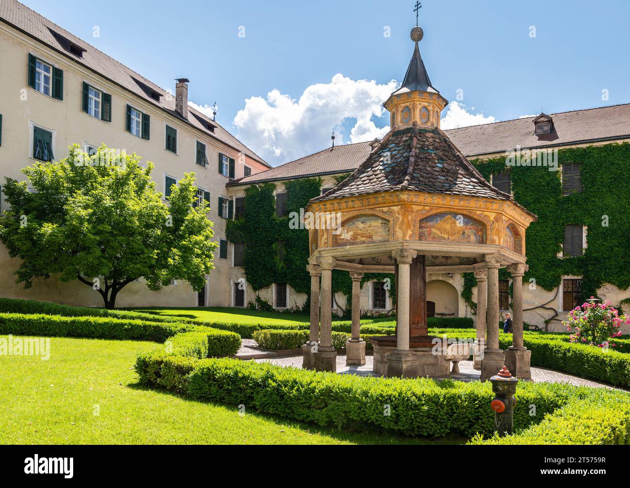 Novacella Augustinian Abbey in the municipality of Vahrn in the ...