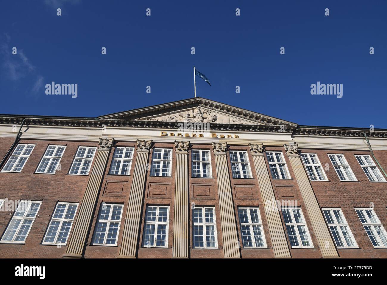 Copenhagen, Denmark/03 November 2023/. Danske bank head office building ...