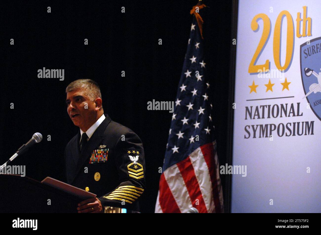 US Navy Master Chief Stock Photo - Alamy