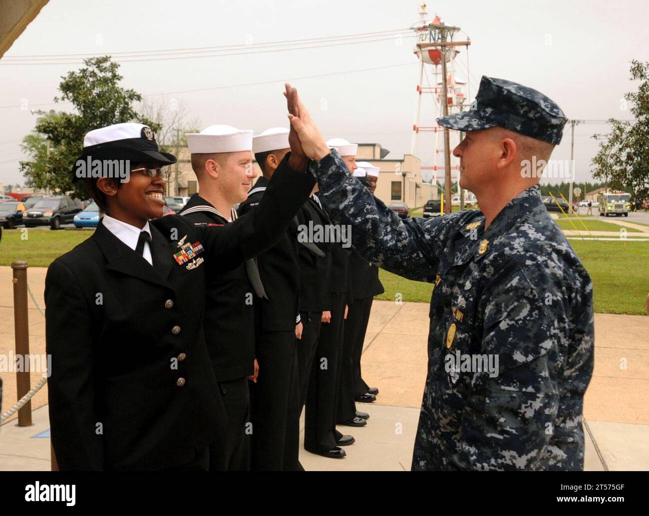 US Navy Master Chief Stock Photo - Alamy