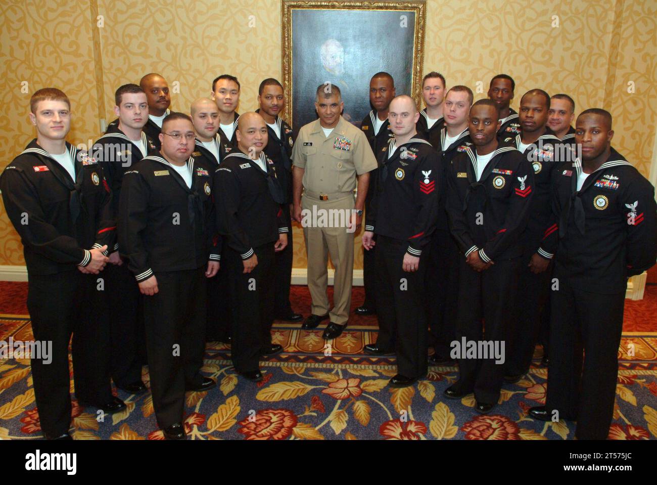 US Navy Master Chief Stock Photo - Alamy