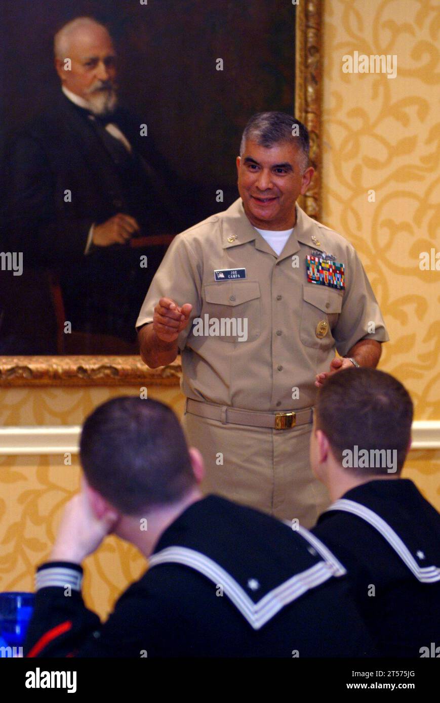 US Navy Master Chief Stock Photo - Alamy