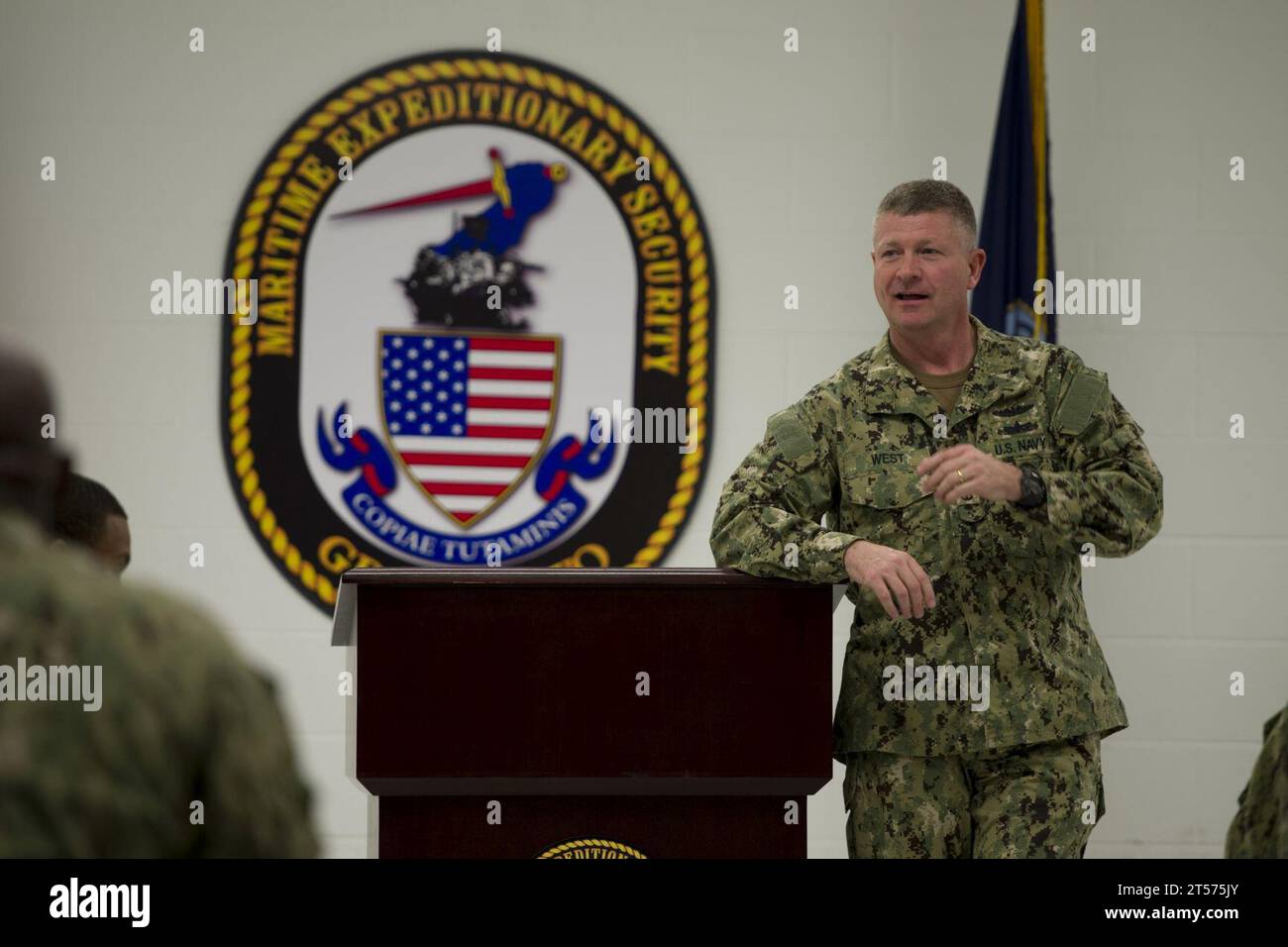 US Navy Master Chief Stock Photo - Alamy