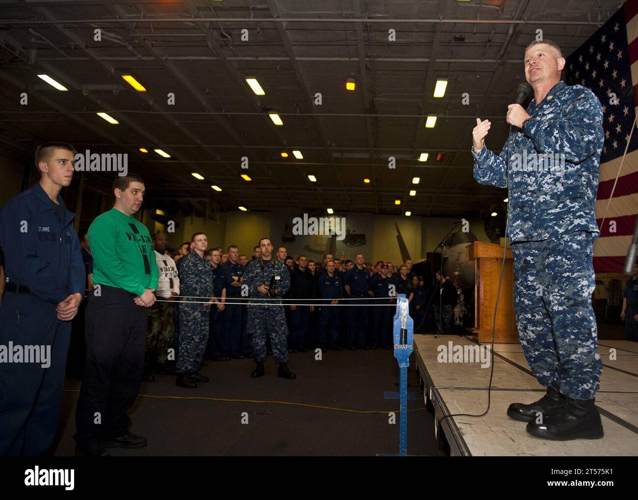 US Navy Master Chief Stock Photo - Alamy