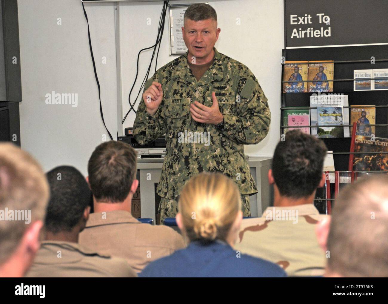 US Navy Master Chief Stock Photo - Alamy