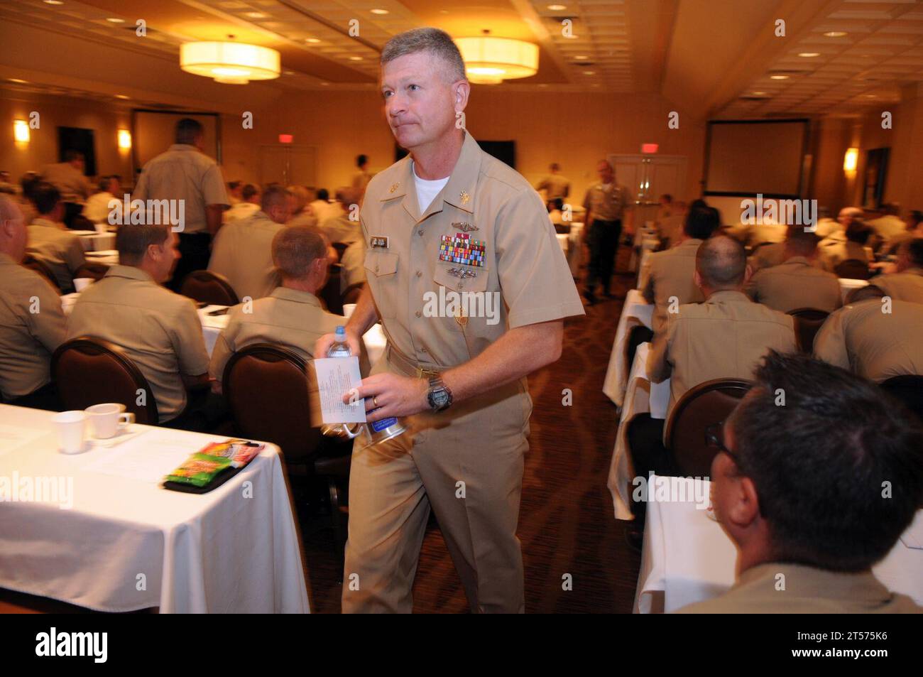 US Navy Master Chief Stock Photo - Alamy