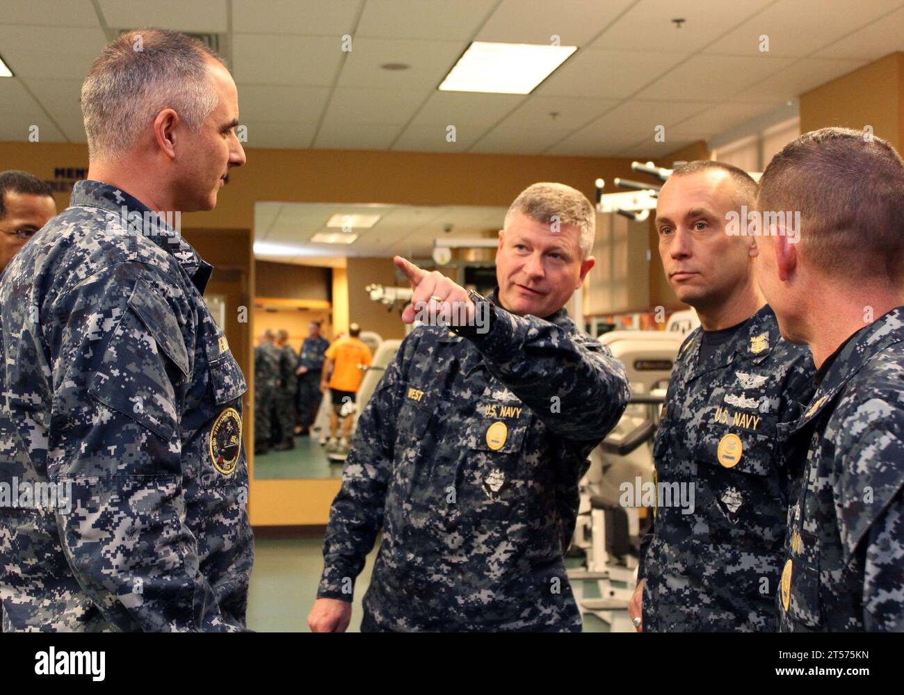 US Navy Master Chief Stock Photo - Alamy
