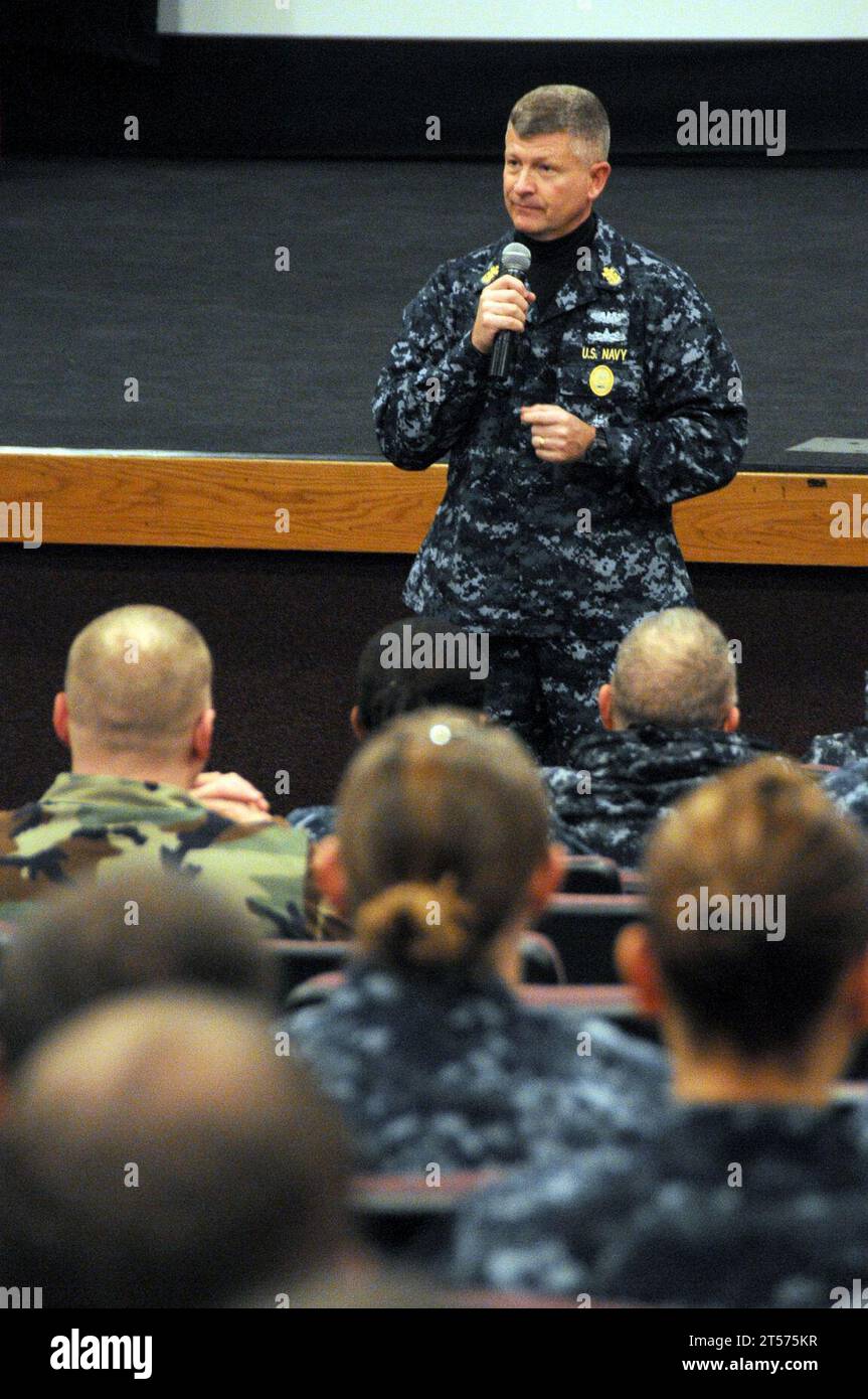 US Navy Master Chief Stock Photo - Alamy