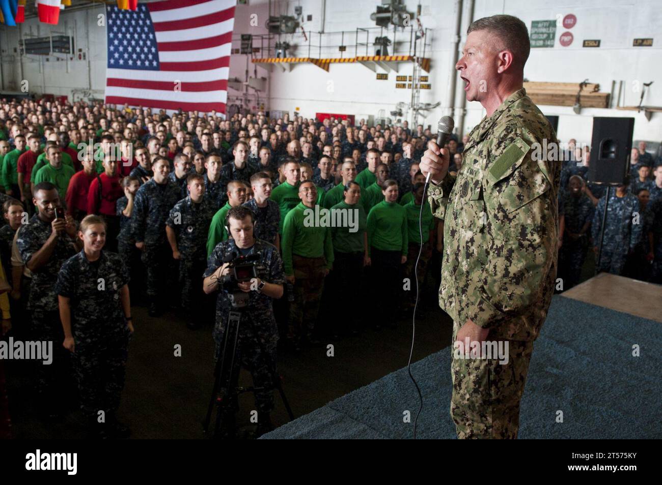 US Navy Master Chief Stock Photo - Alamy