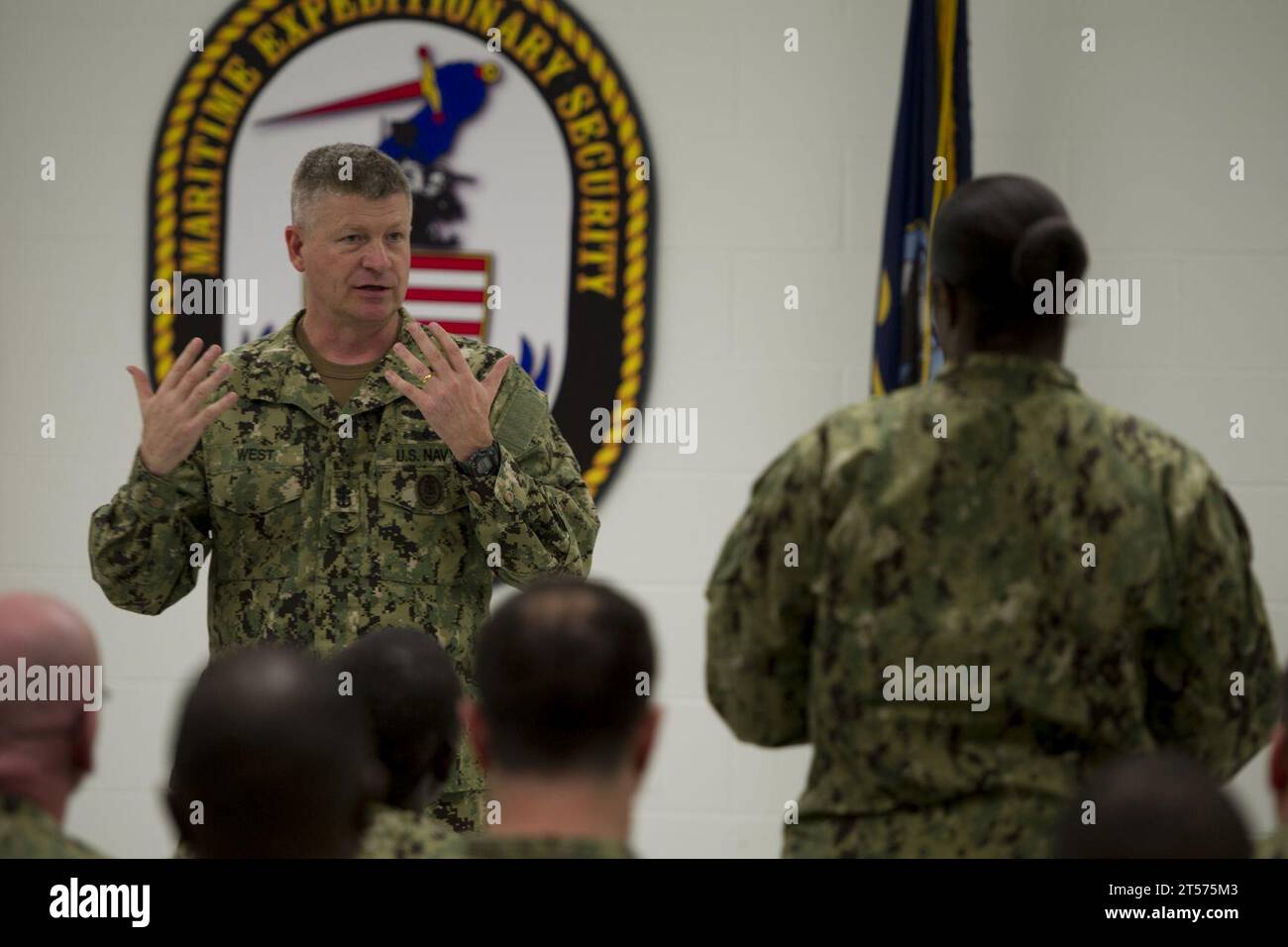 US Navy Master Chief Stock Photo - Alamy