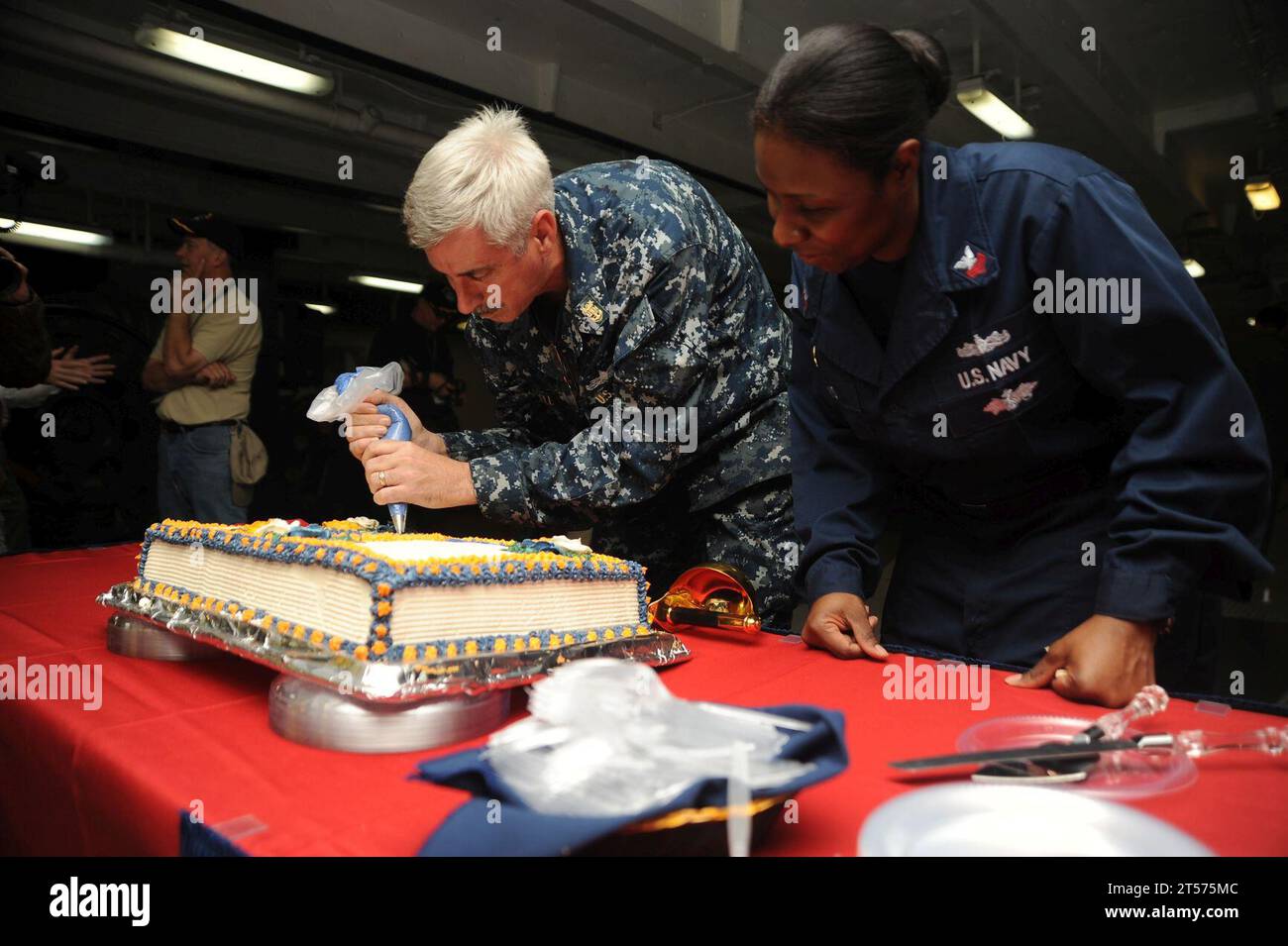 US Navy Master Chief Stock Photo - Alamy
