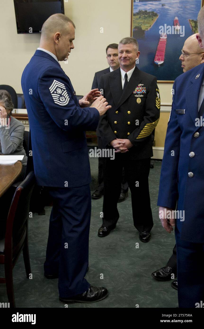 US Navy Master Chief Stock Photo - Alamy