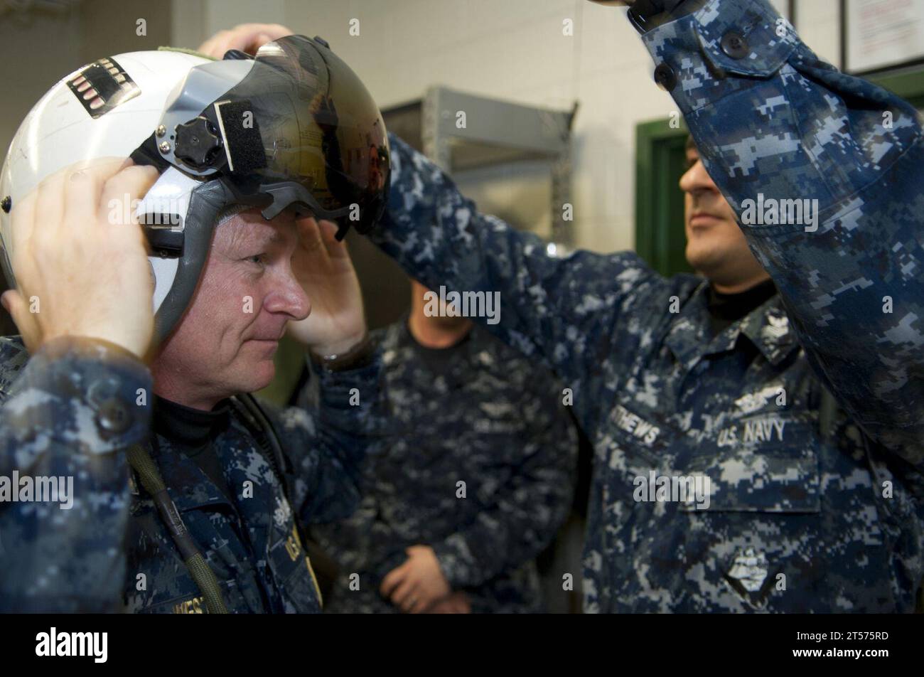 US Navy Master Chief Stock Photo - Alamy