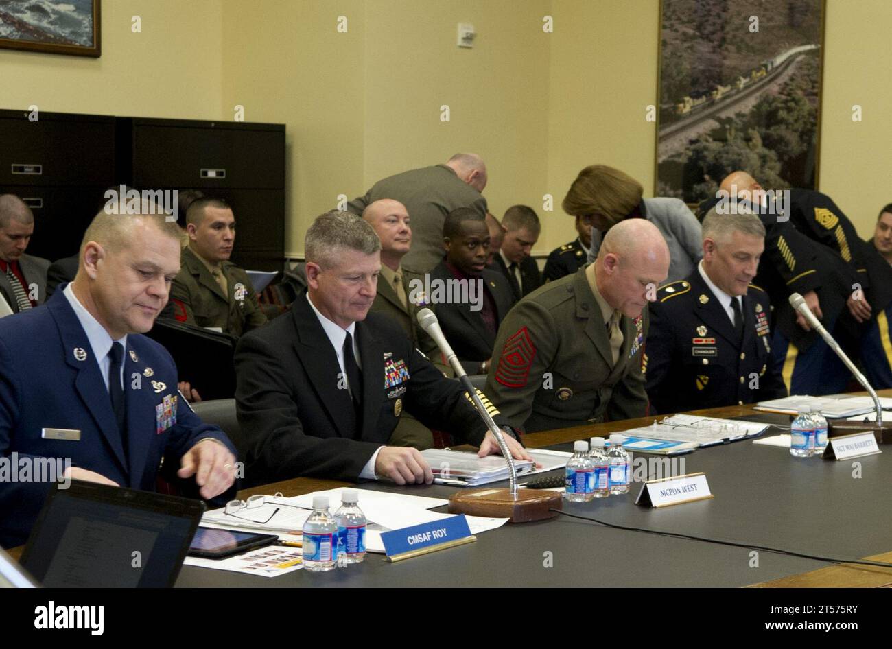 US Navy Master Chief Stock Photo - Alamy