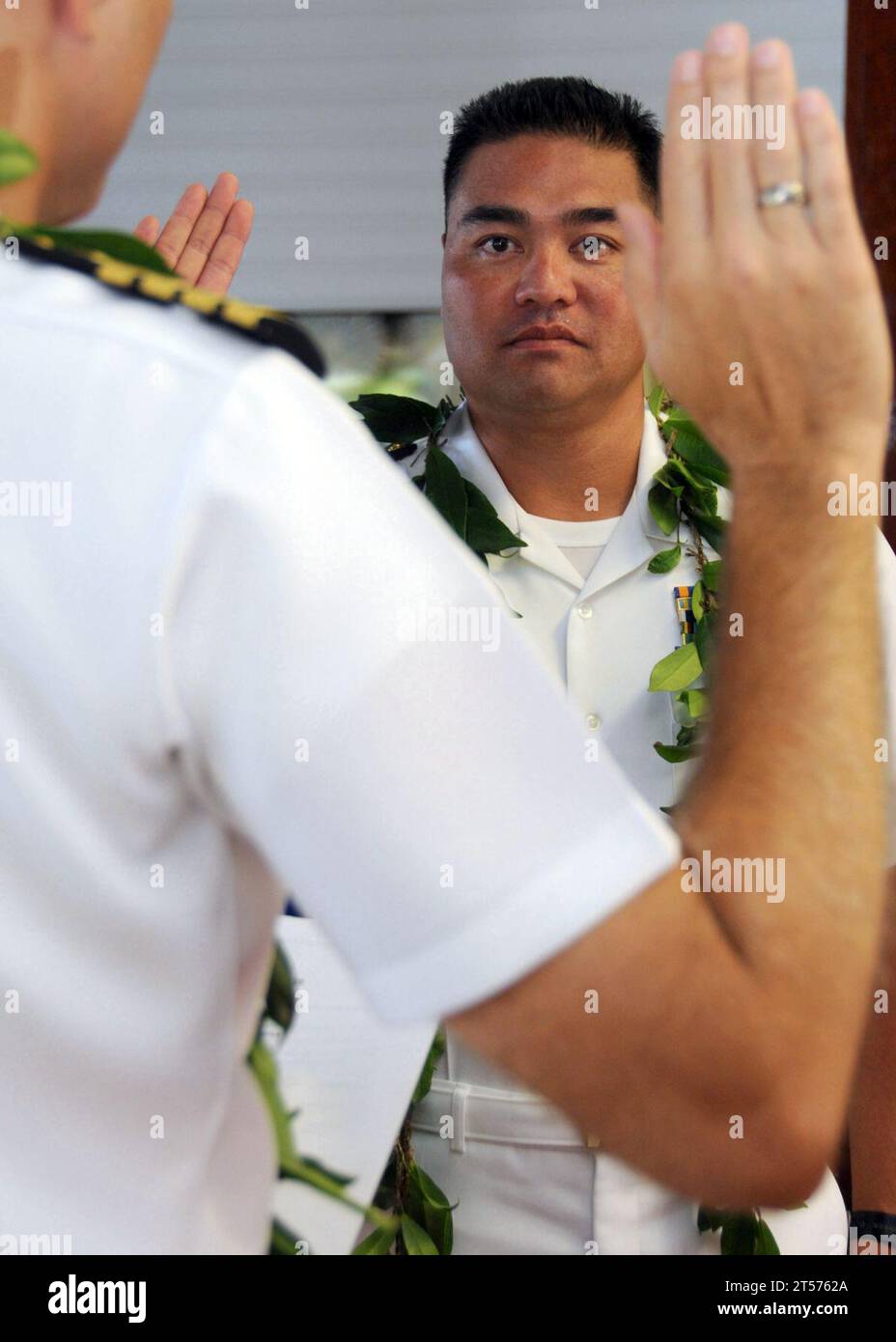 US Navy Native Hawaiian Stock Photo - Alamy