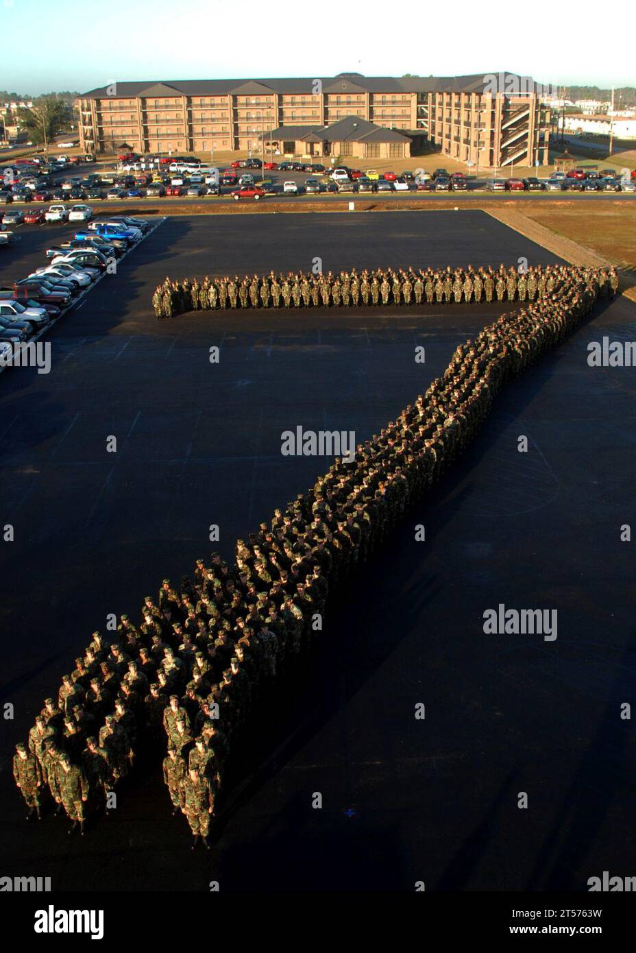US Navy Naval Mobile Construction Battalion (NMCB) 7 Seabees pose for a ...