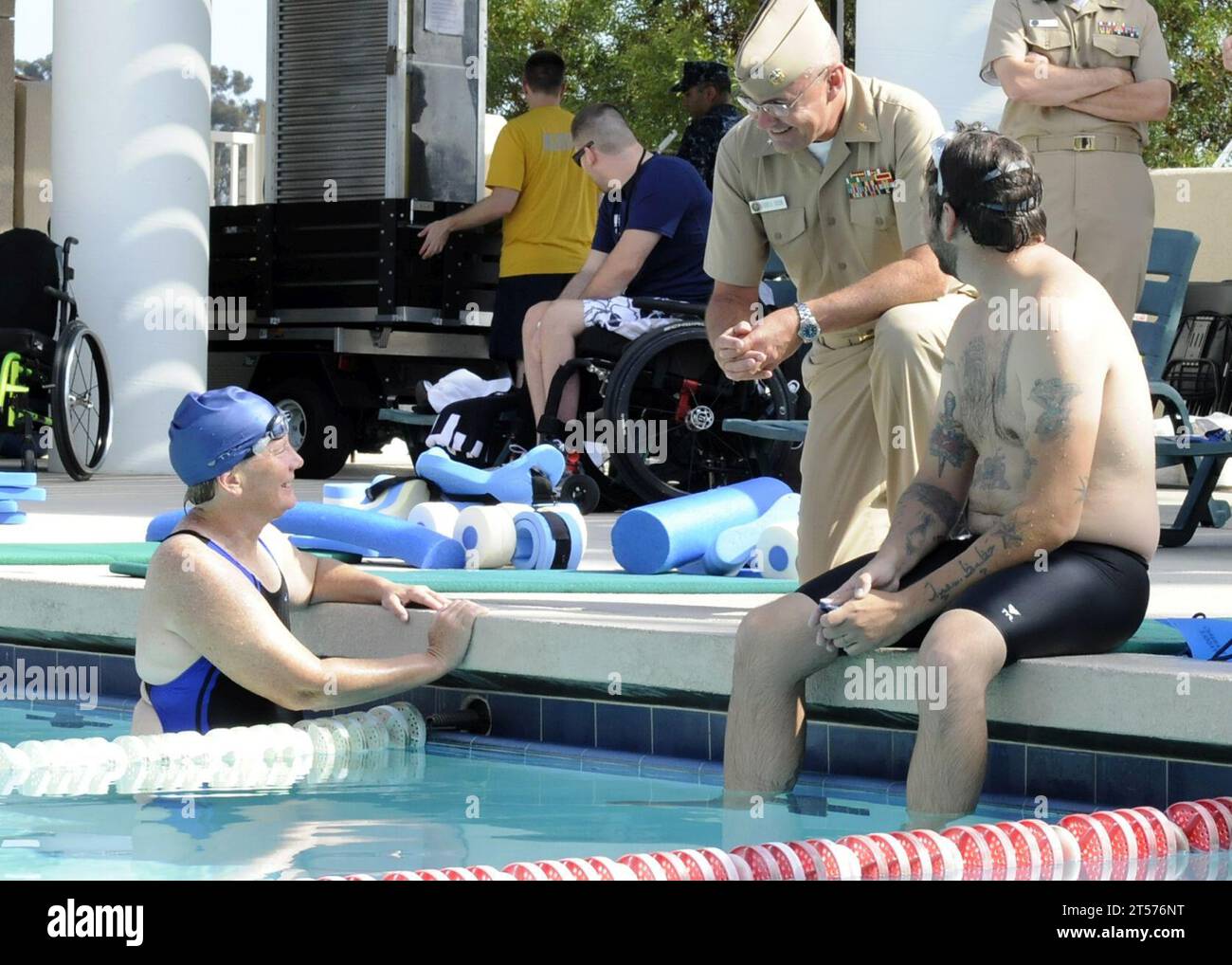 US Navy Rear Adm. C. Forrest Faison III, commander of Naval Medical ...