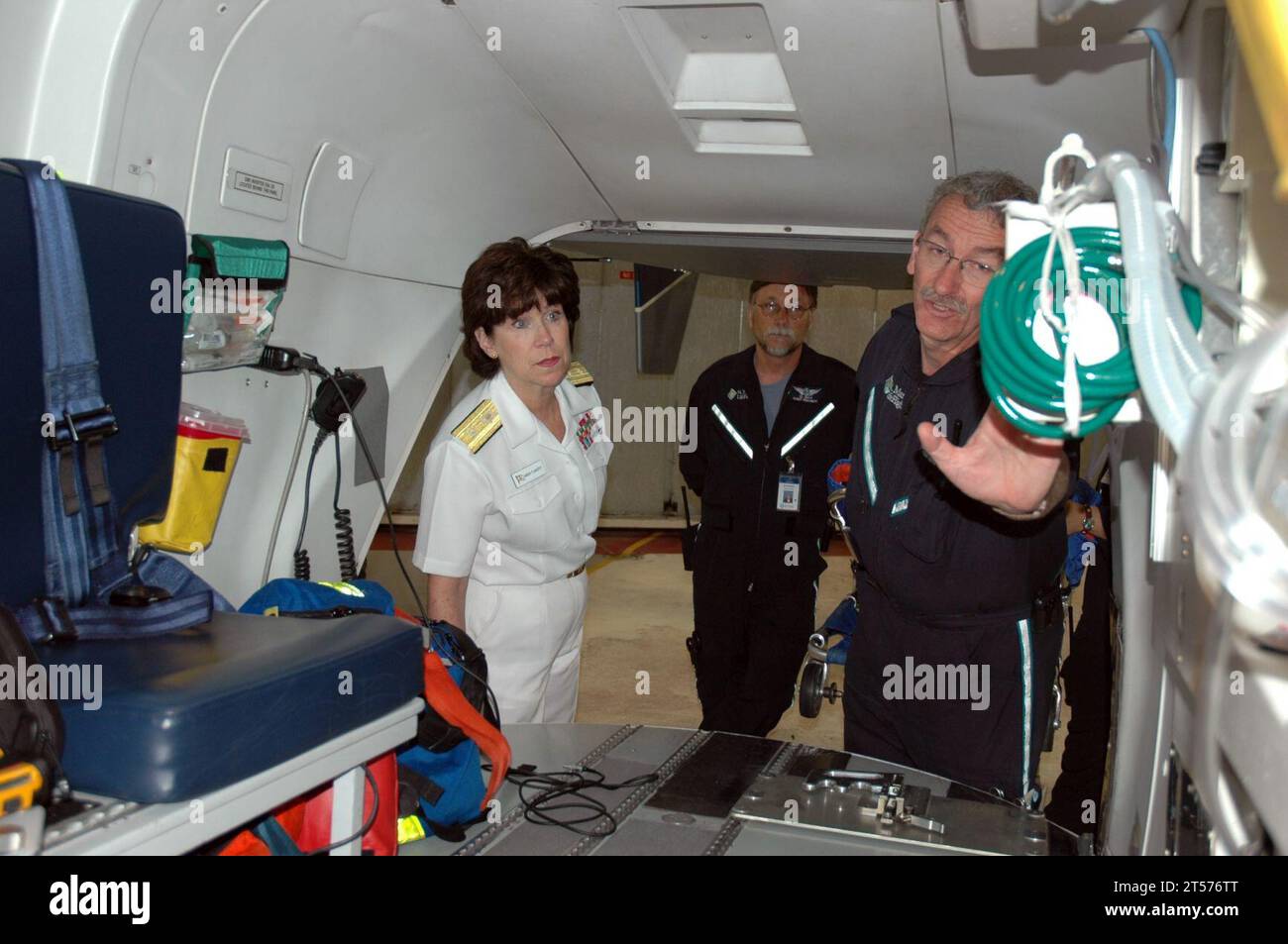 US Navy Rear Adm. Karen Flaherty, deputy director of the Navy Nurse ...