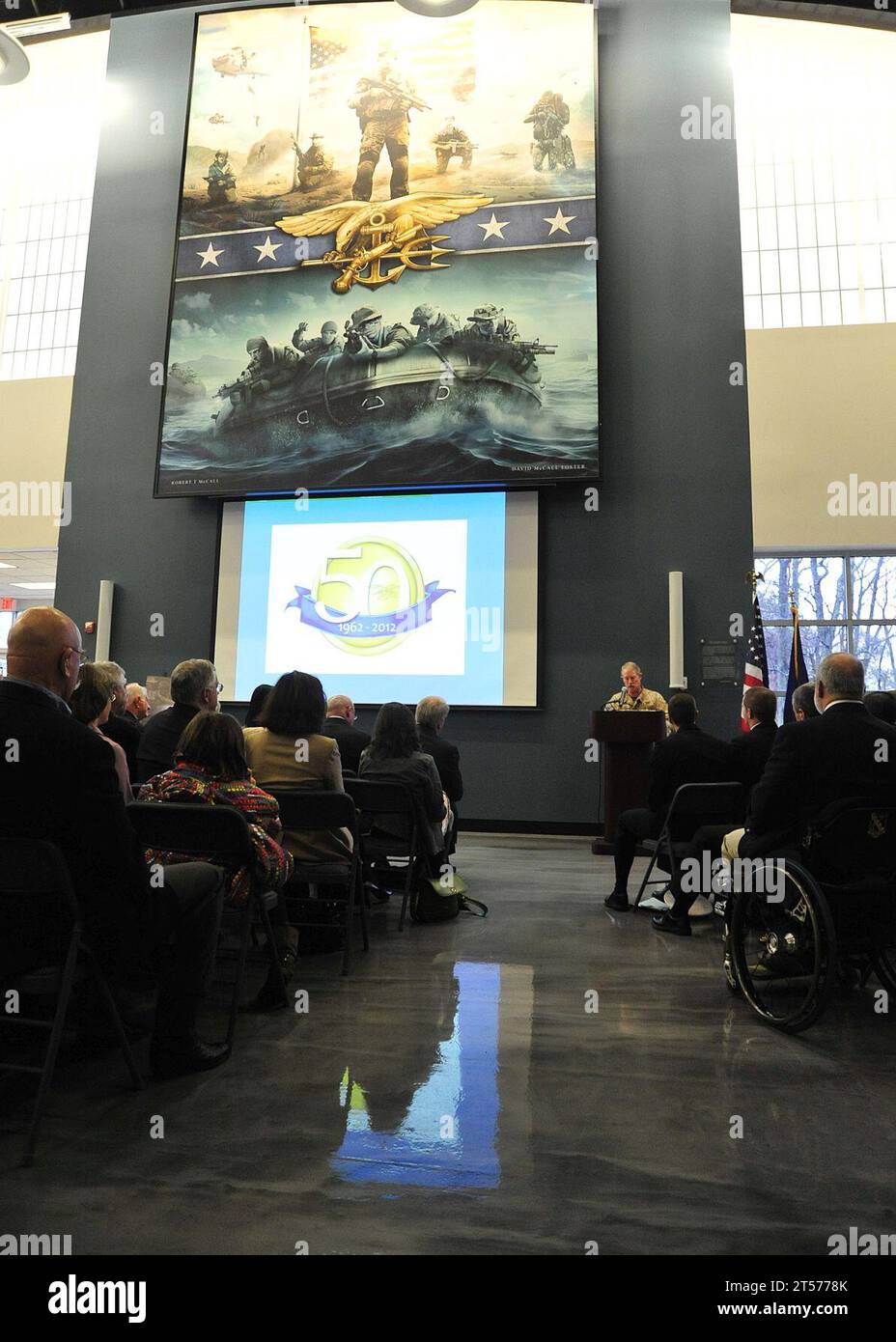 US Navy Representatives of Naval Special Warfare Group (NSWG) 2 ...