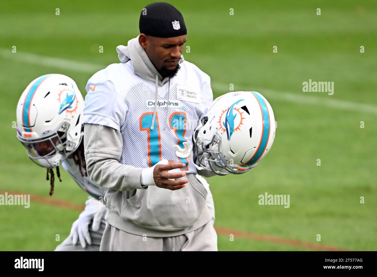 03 November 2023, Hesse, Frankfurt/Main: Cedrick Wilson Jr. of the ...