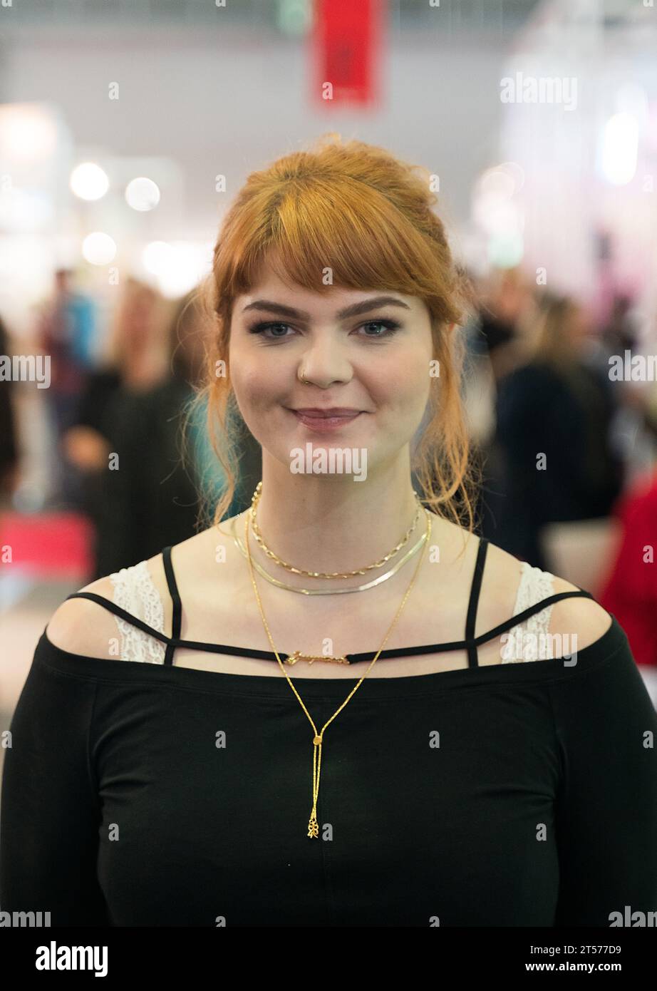 FRANKFURT AM MAIN, Germany - October 20 2023: Sophie Passmann (*1994 ...