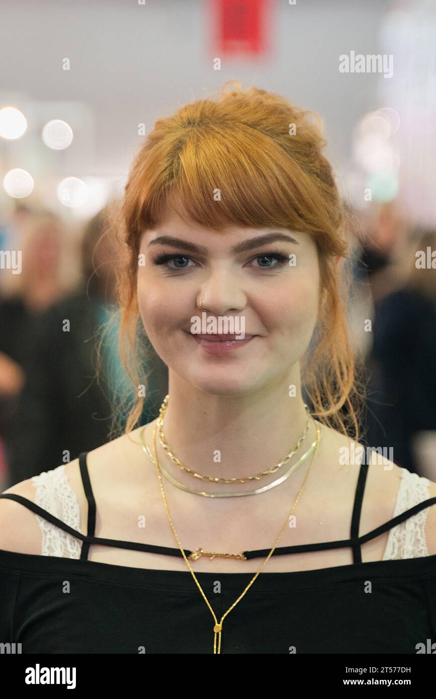 FRANKFURT AM MAIN, Germany - October 20 2023: Sophie Passmann (*1994 ...