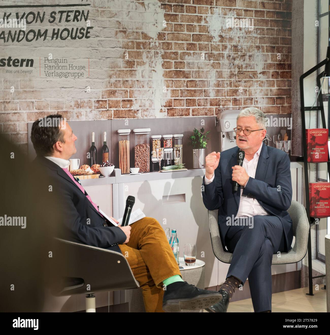 FRANKFURT AM MAIN, Germany - October 20 2023: Sir Christopher Clark ...