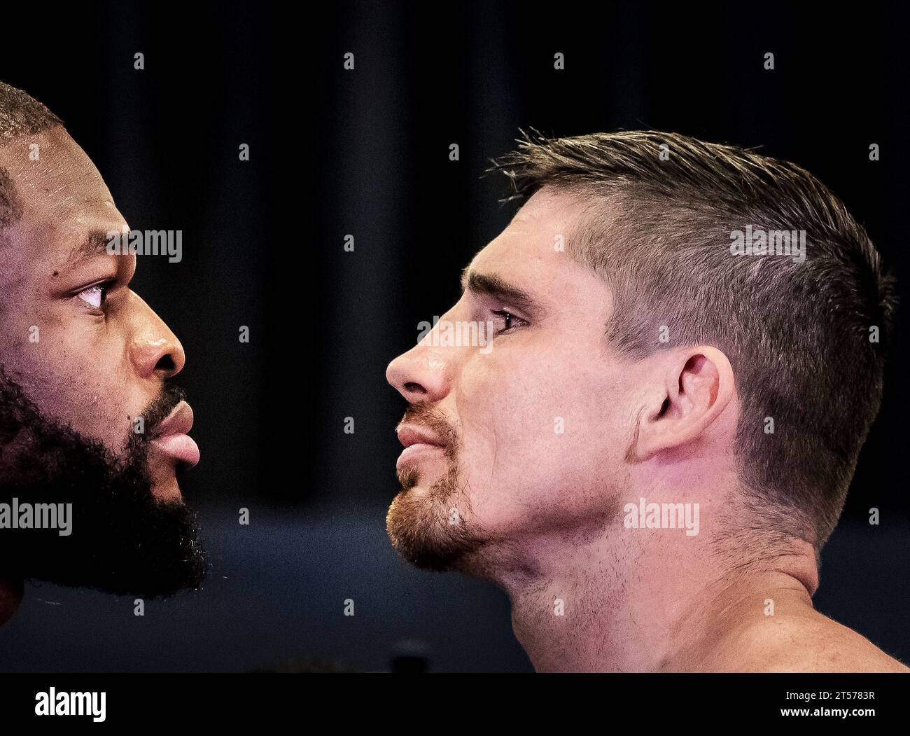 SCHIPHOL - 03/11/2023Rico Verhoeven and Tariq Osaro (L) during the ...