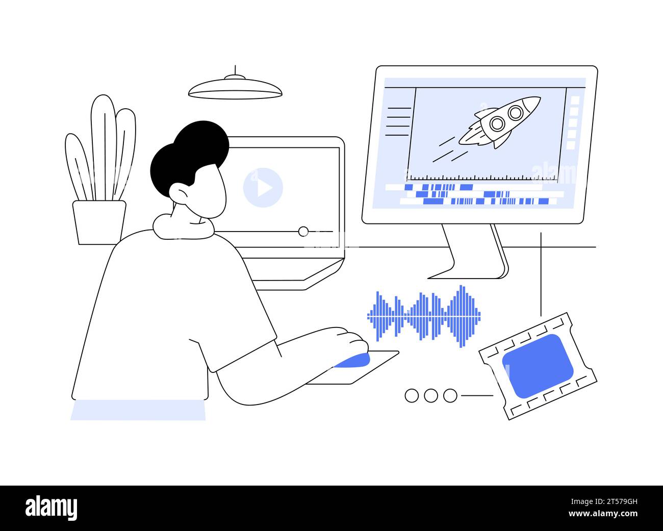 Drawing footage Stock Vector Images - Alamy