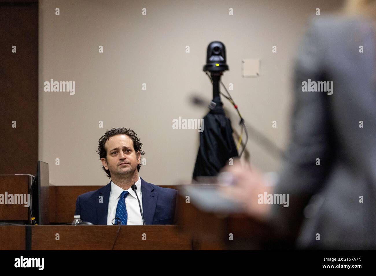 Charlie Adelson is cross examined by Assistant State Attorney Georgia ...