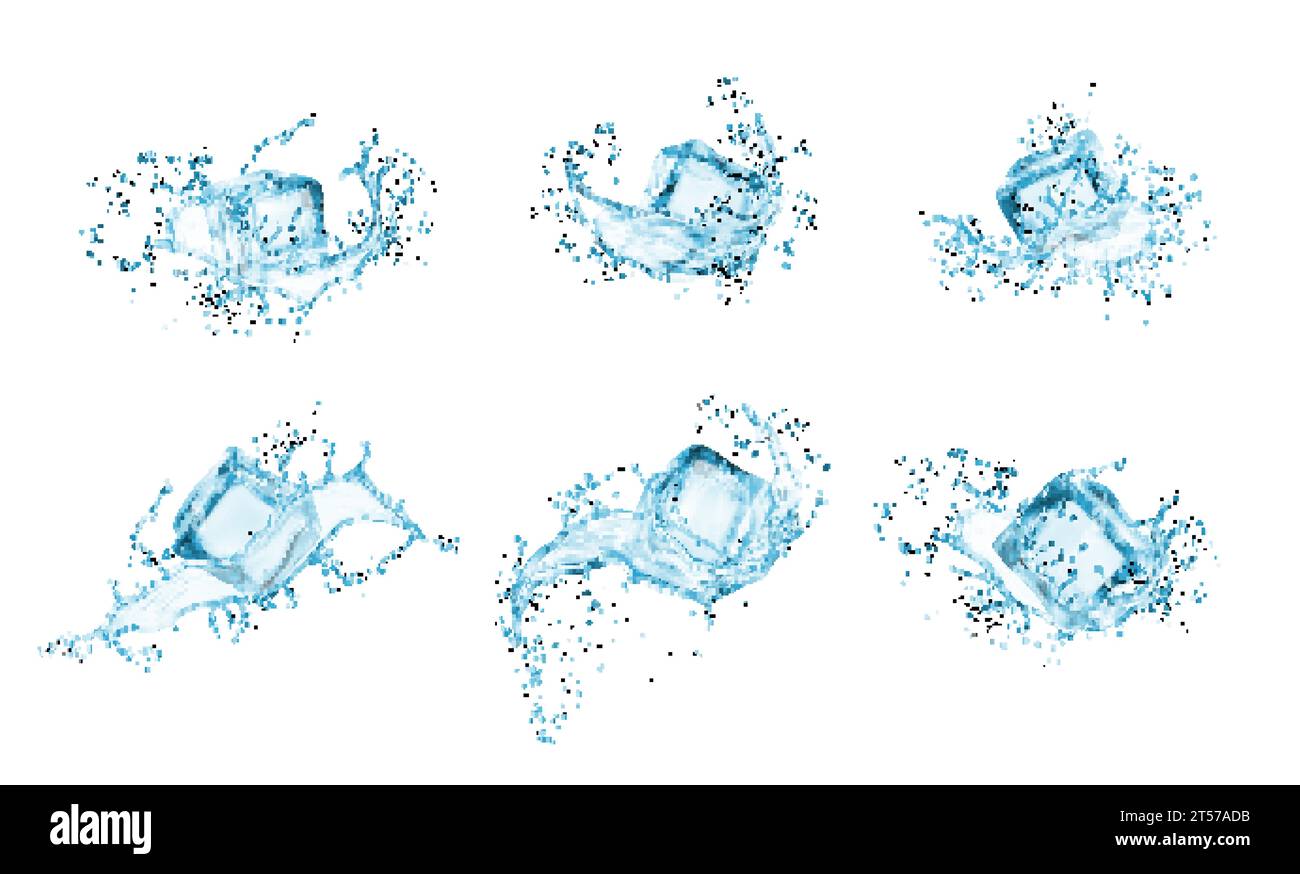 Ice spray block Stock Vector Images - Alamy