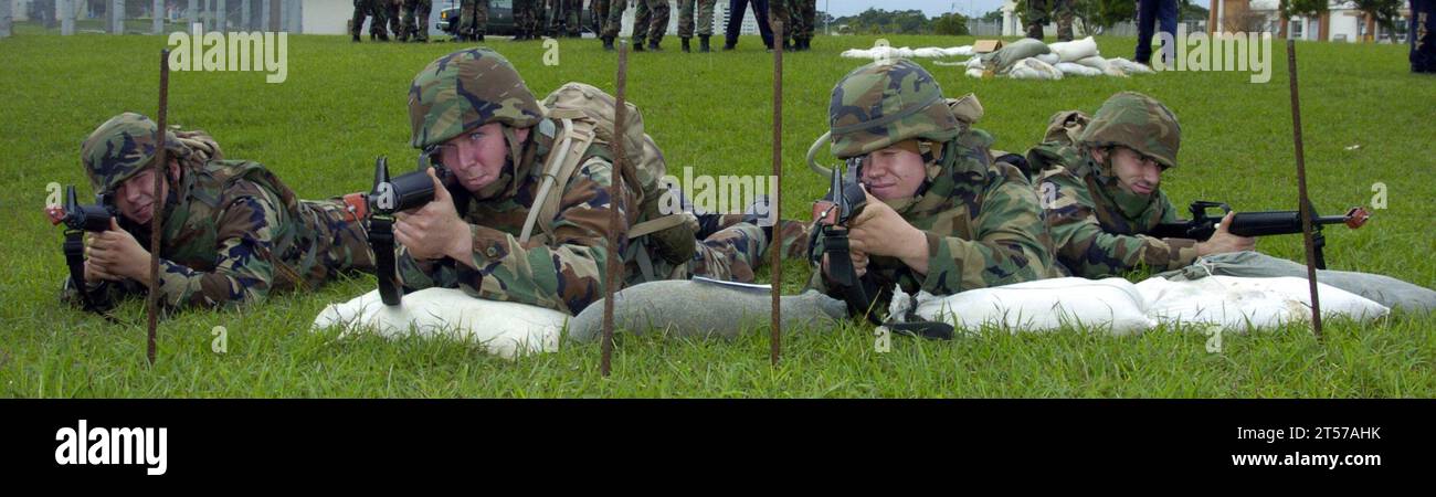 US Navy Seabees assigned to Naval Mobile Construction Battalion (NMCB ...