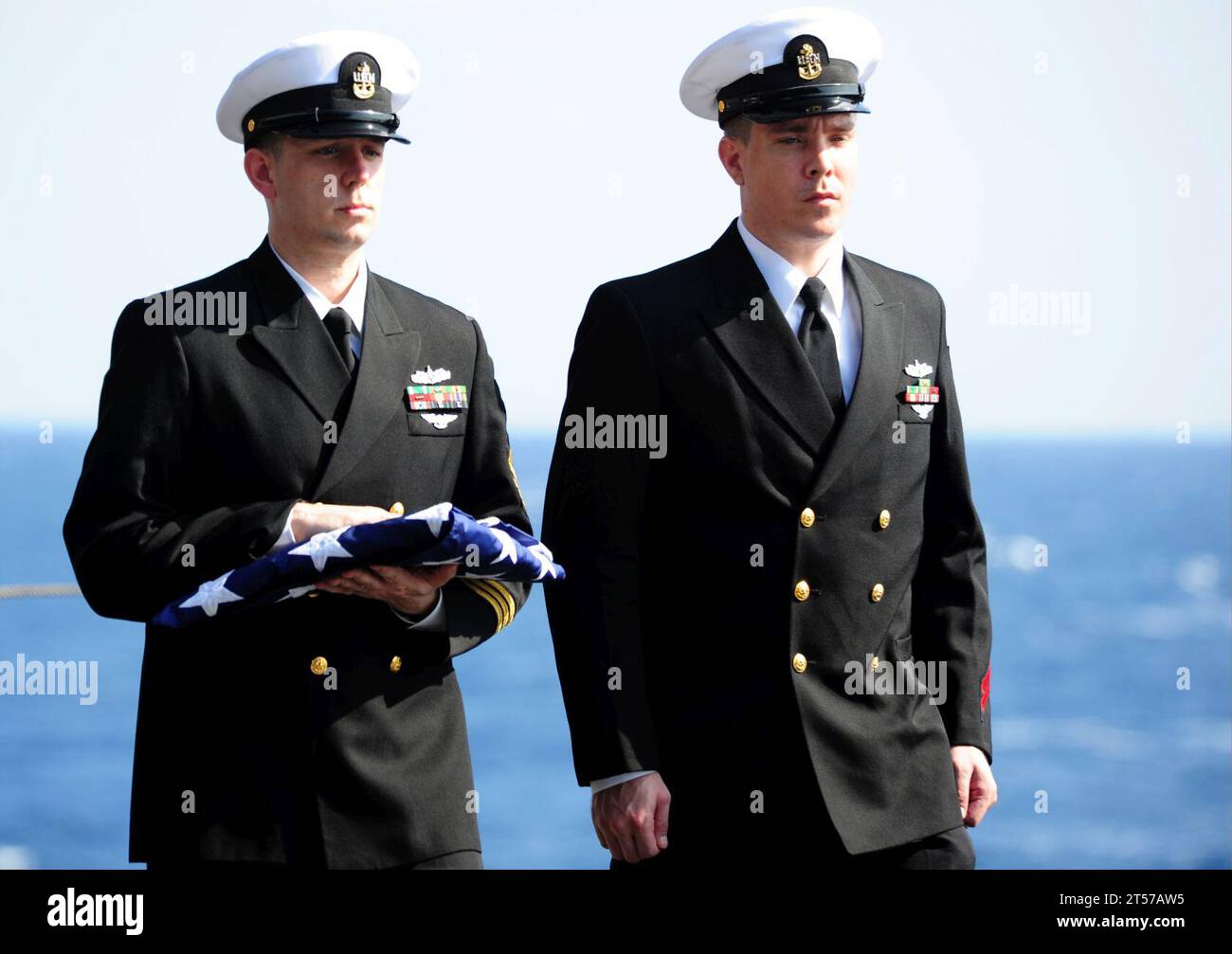 US Navy Senior Chief Stock Photo - Alamy