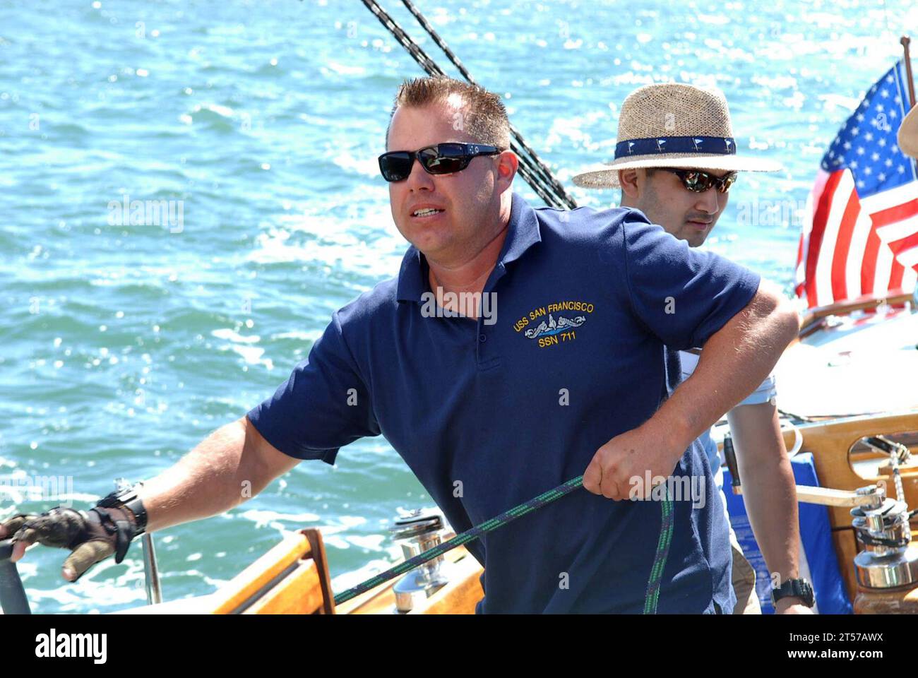US Navy Senior Chief Stock Photo - Alamy
