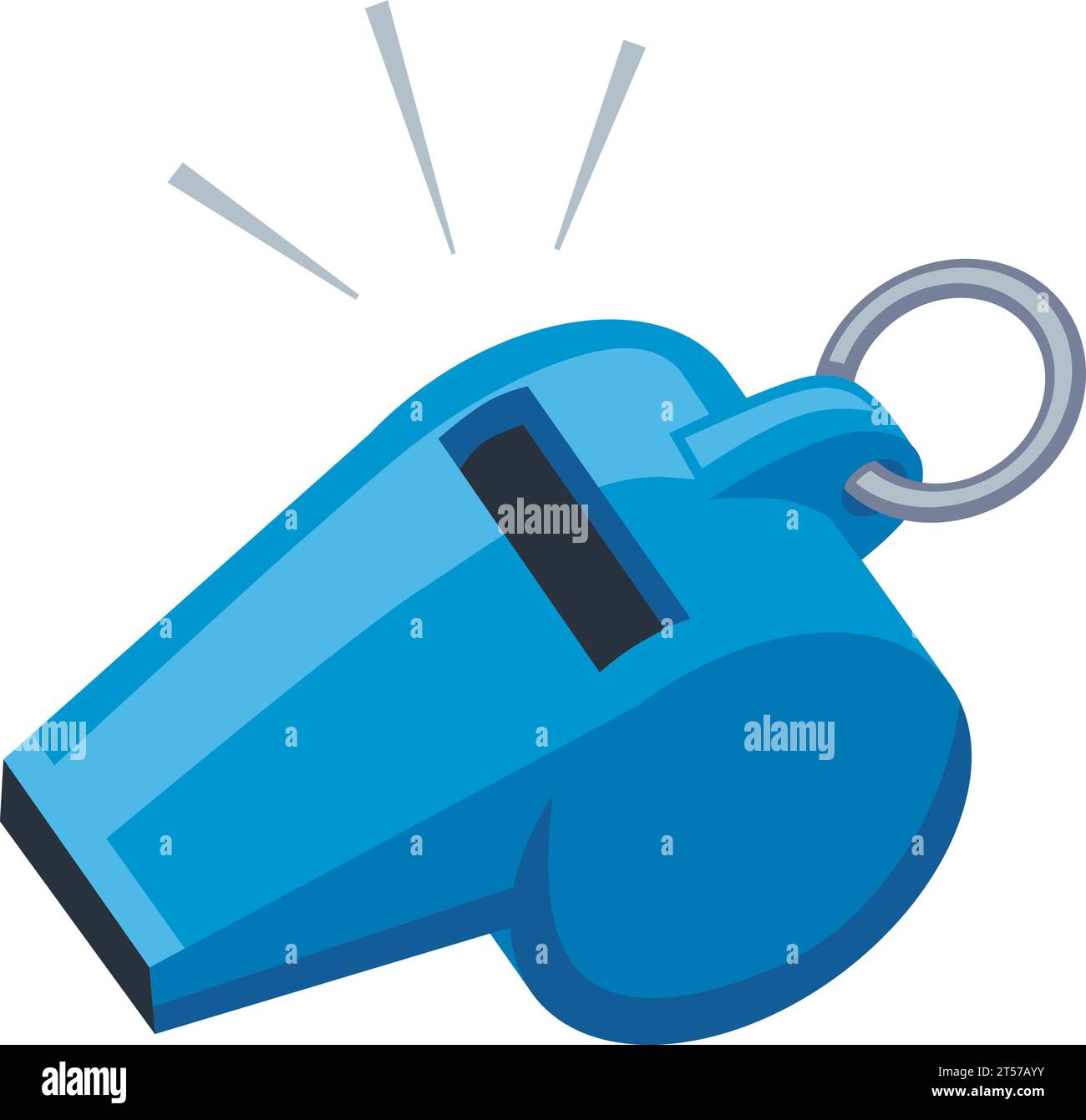 Blue whistle Stock Vector Images - Alamy