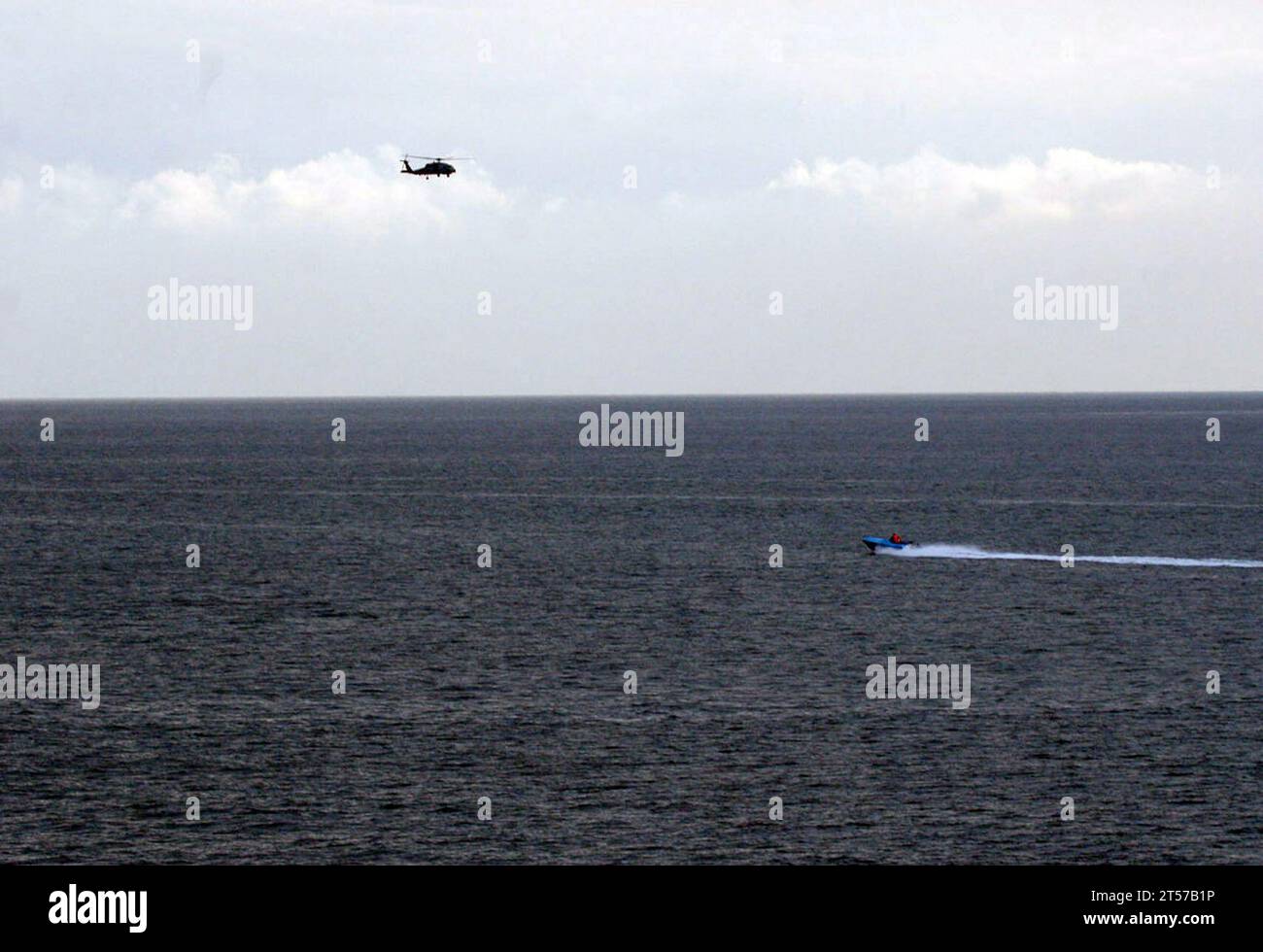 US Navy Small craft suspected to be from the Islamic Republic of Iran ...