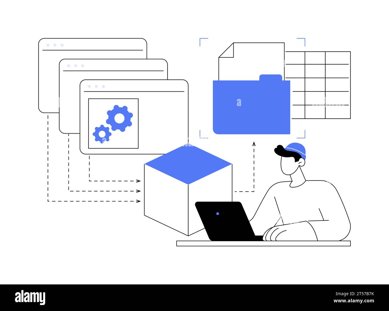 Data scraping Cut Out Stock Images & Pictures - Alamy