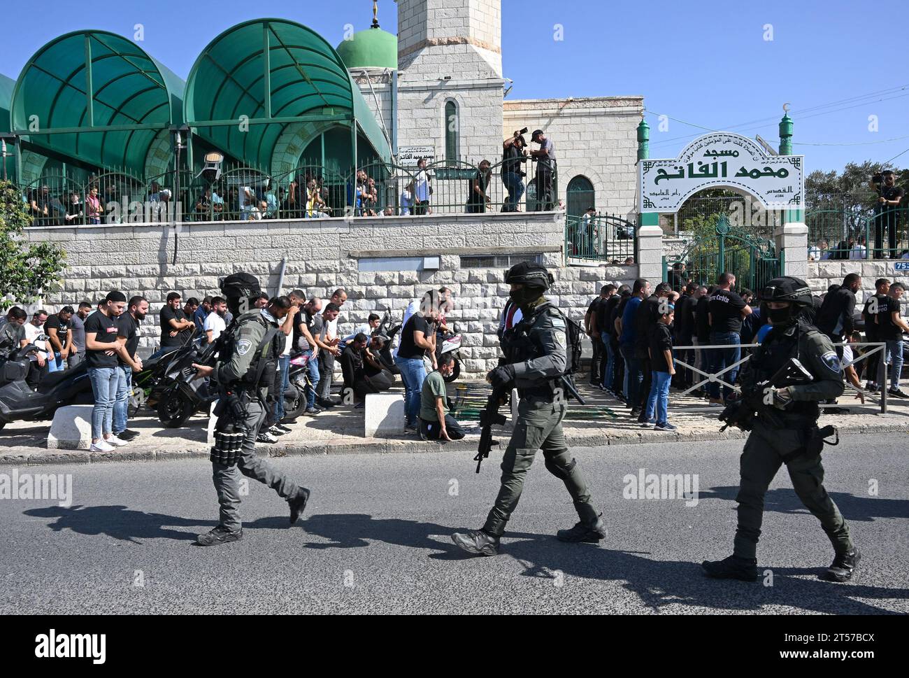 Israel jerusalem ras al amud palestinian hi-res stock photography and ...