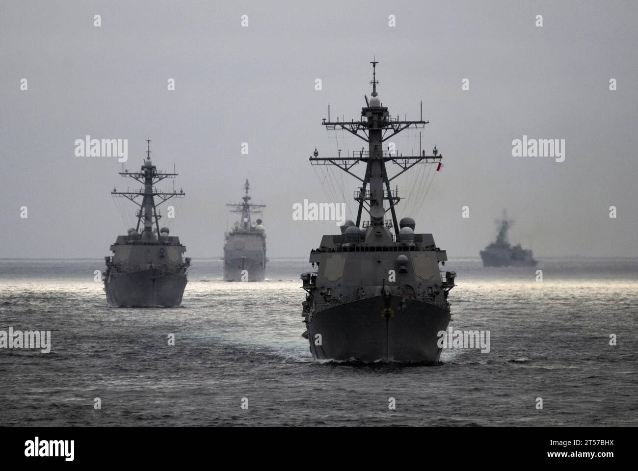 US Navy The Arleigh Burke-class guided-missile destroyer USS Stockdale ...