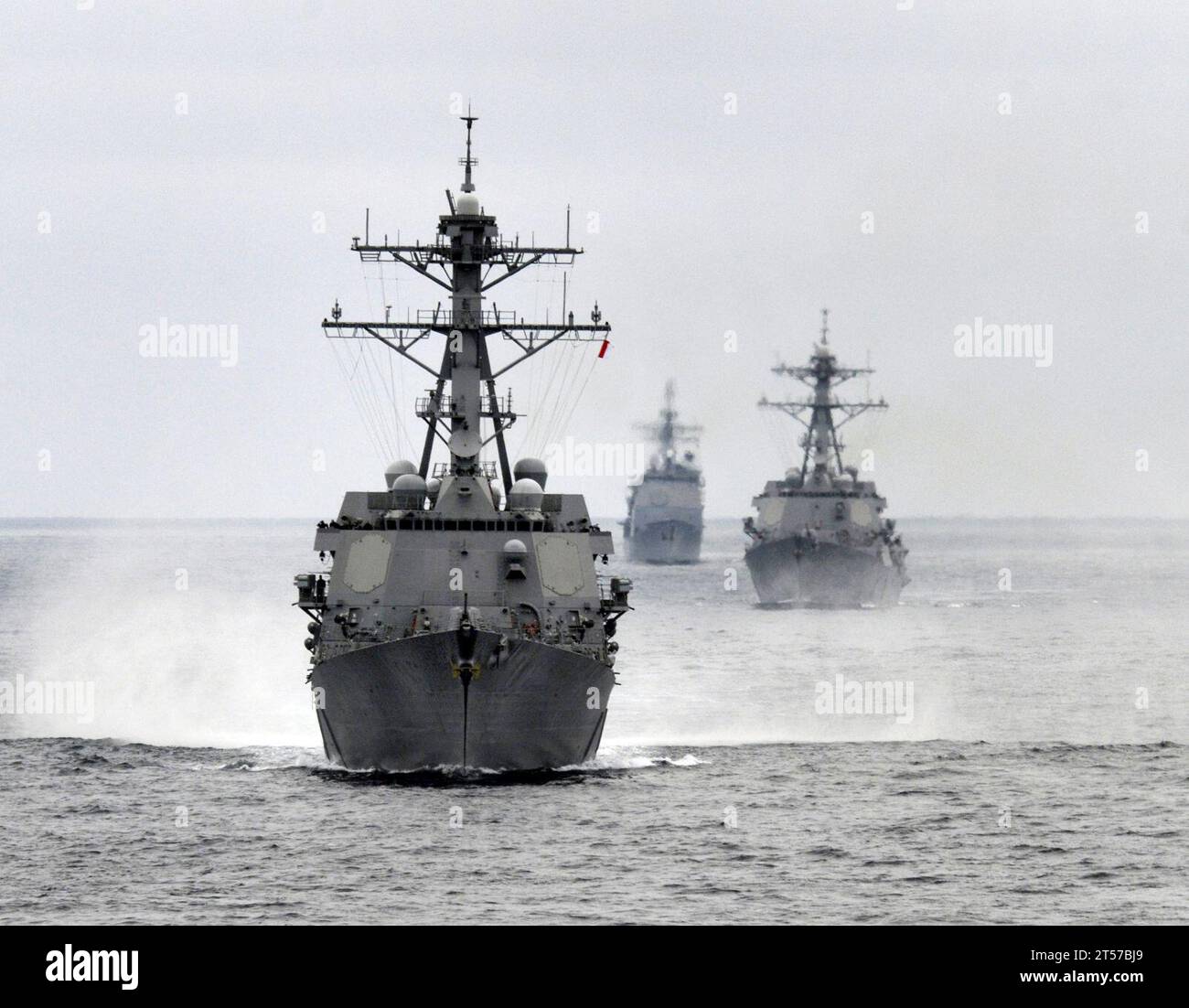 US Navy The Arleigh Burke-class guided-missile destroyer USS Stockdale ...
