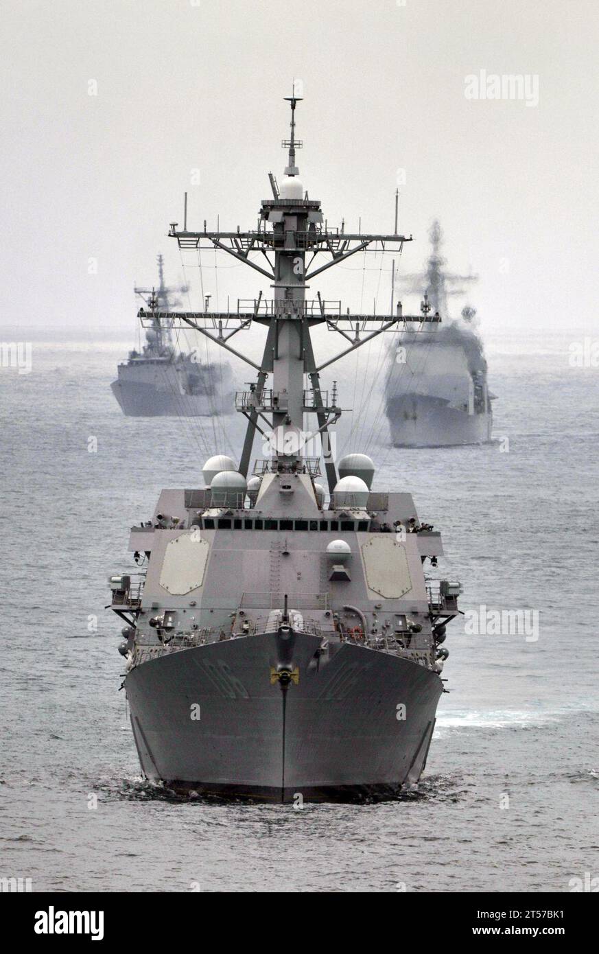 US Navy The Arleigh Burke-class guided-missile destroyer USS Stockdale ...