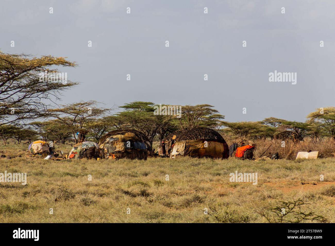 Samburu village hi-res stock photography and images - Alamy